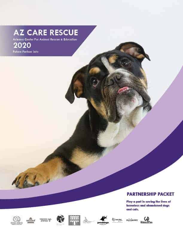 Become a Sponsor - AZ CARE Rescue